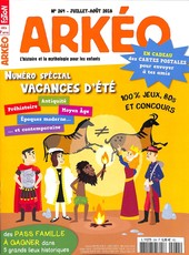 Abonnement Arkéo Junior | Abonnement magazine par Toutabo.com