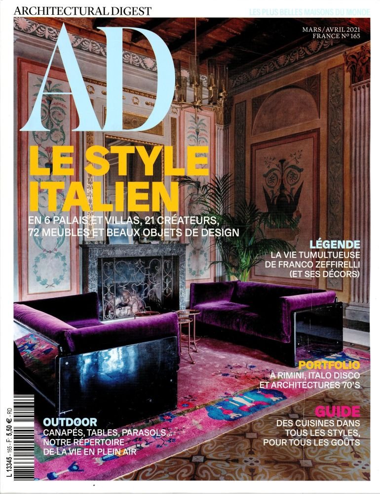 Abonnement AD - Architectural digest | Abonnement magazine par Toutabo.com