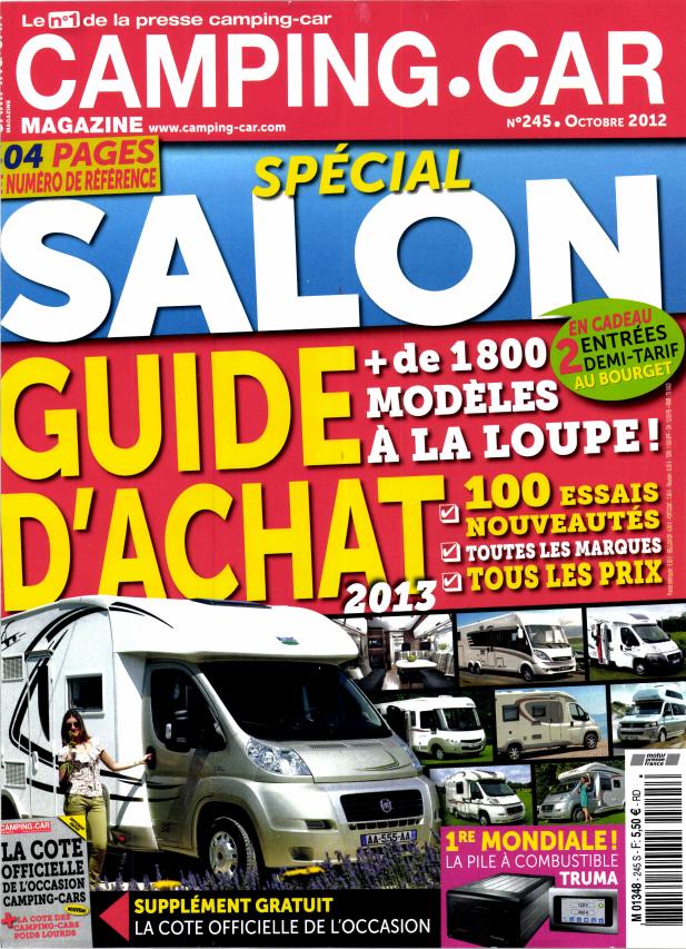 Camping-car magazine n° 245 – Abonnement Camping-car magazine ...