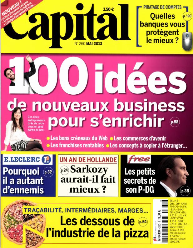 Capital n° 260 – Abonnement Capital | Abonnement magazine par Toutabo.com