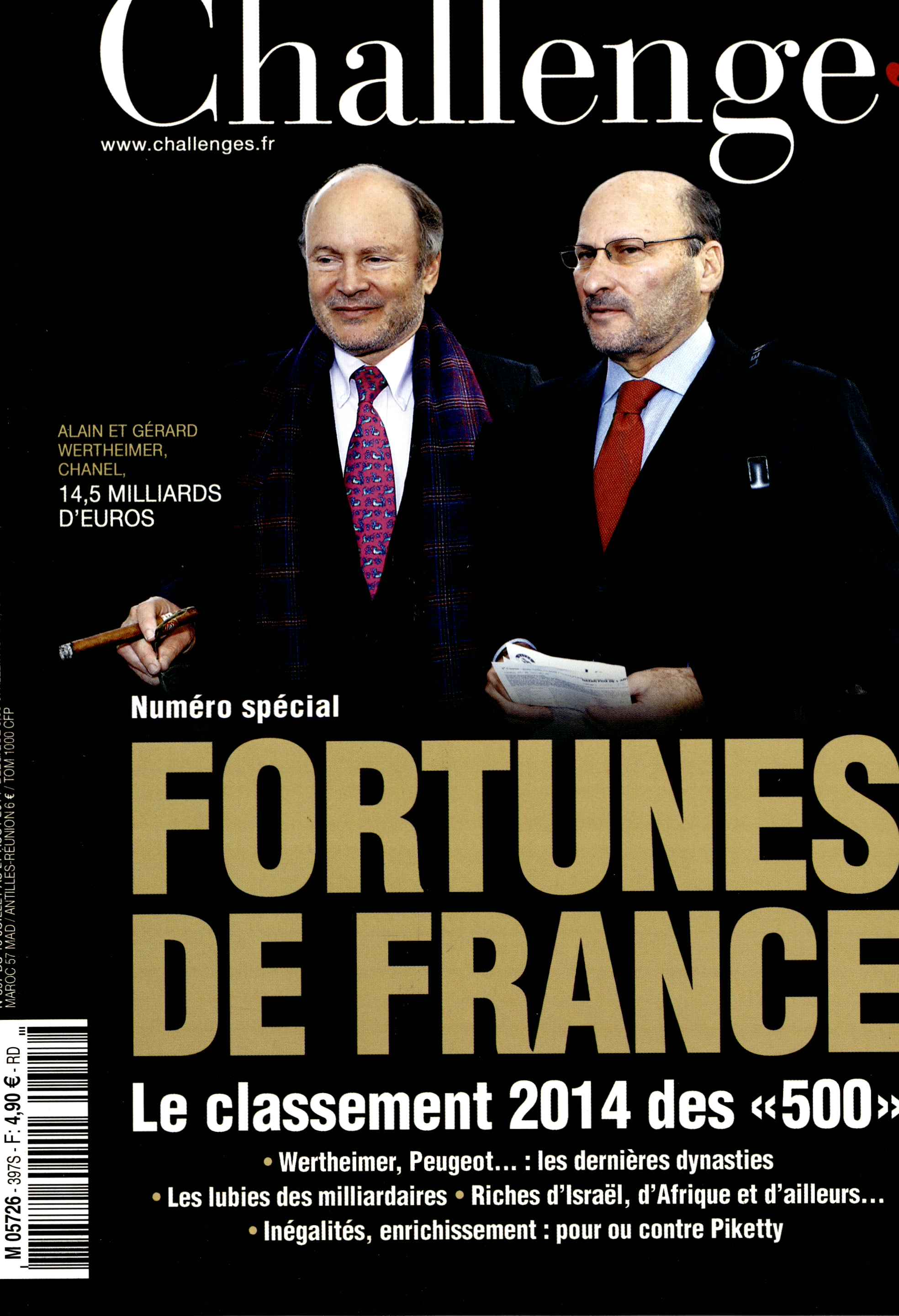 Challenges n° 397 – Abonnement Challenges | Abonnement magazine par ...