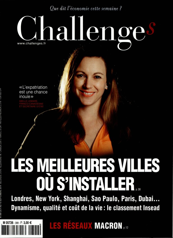 Challenges n° 399 – Abonnement Challenges | Abonnement magazine par ...