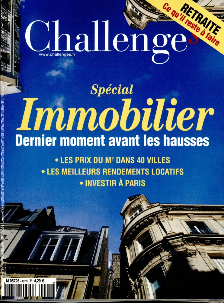 Challenges n° 497 – Abonnement Challenges | Abonnement magazine par ...