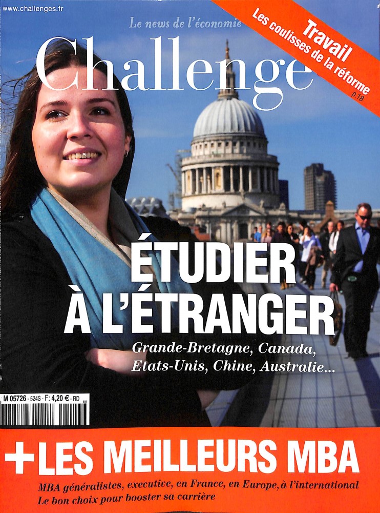 Challenges n° 524 – Abonnement Challenges | Abonnement magazine par ...