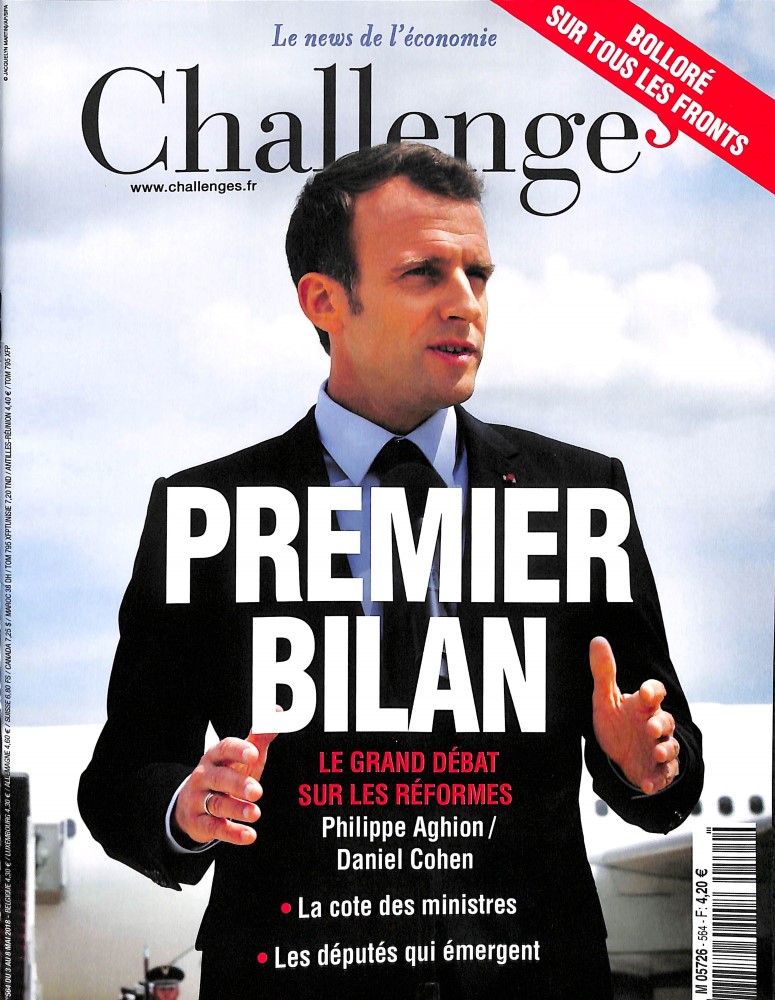Challenges n° 564 – Abonnement Challenges | Abonnement magazine par ...
