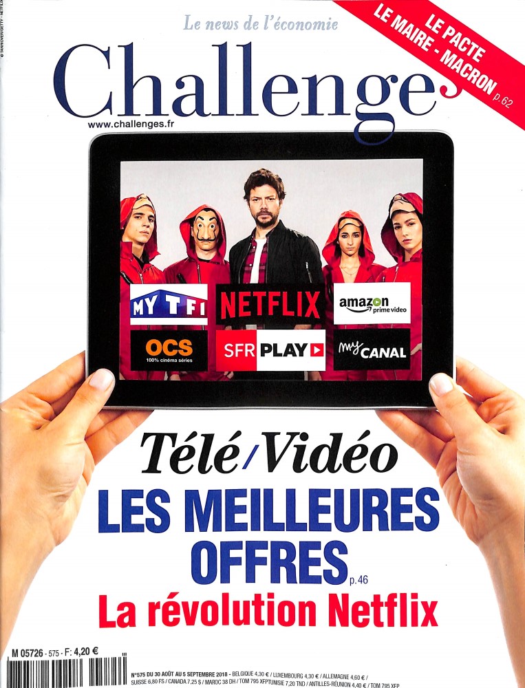 Challenges n° 575 – Abonnement Challenges | Abonnement magazine par ...