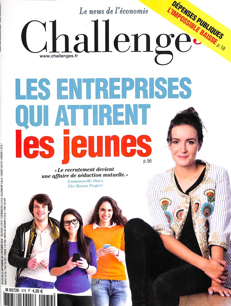 Challenges n° 579 – Abonnement Challenges | Abonnement magazine par ...