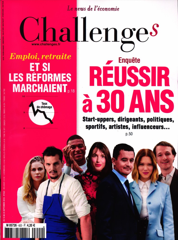 Challenges n° 622 – Abonnement Challenges | Abonnement magazine par ...