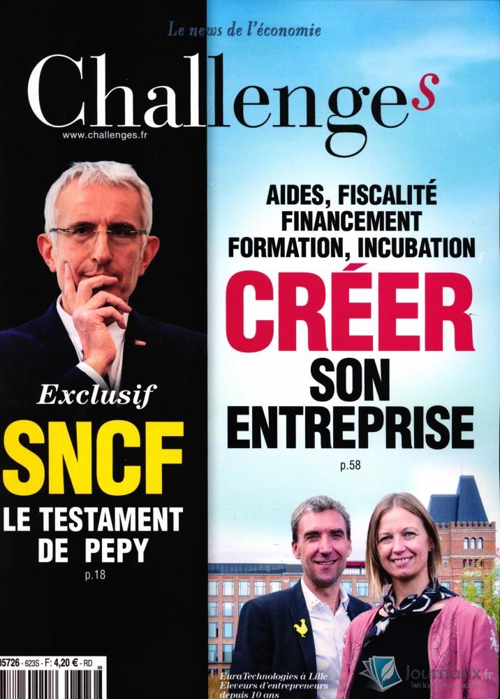 Challenges n° 623 – Abonnement Challenges | Abonnement magazine par ...