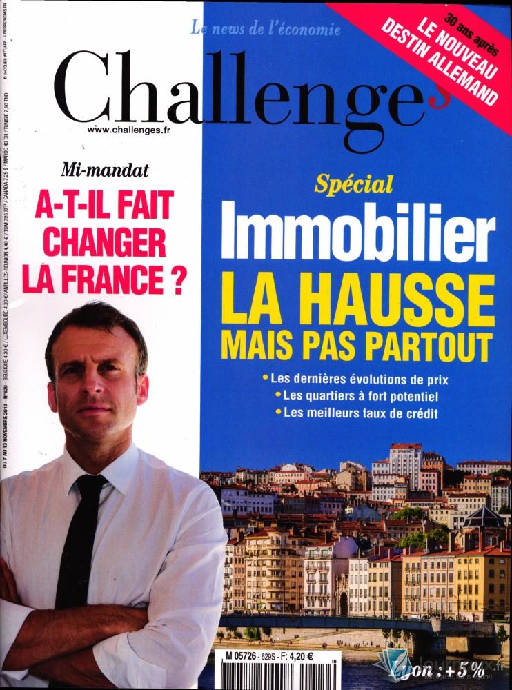 Challenges n° 629 – Abonnement Challenges | Abonnement magazine par ...