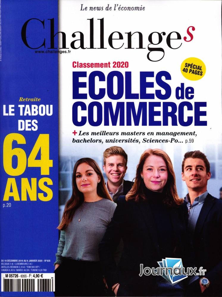 Challenges n° 635 – Abonnement Challenges | Abonnement magazine par ...