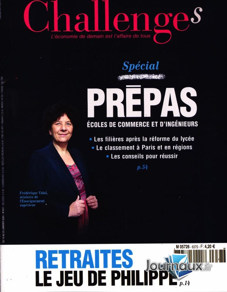 Challenges n° 637 – Abonnement Challenges | Abonnement magazine par ...