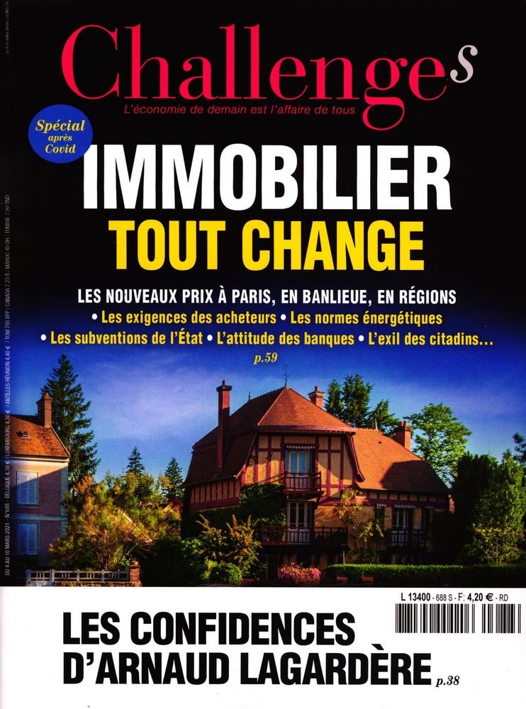 Challenges n° 688 – Abonnement Challenges | Abonnement magazine par ...