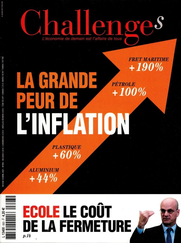 Abonnement Challenges | Abonnement magazine par Toutabo.com