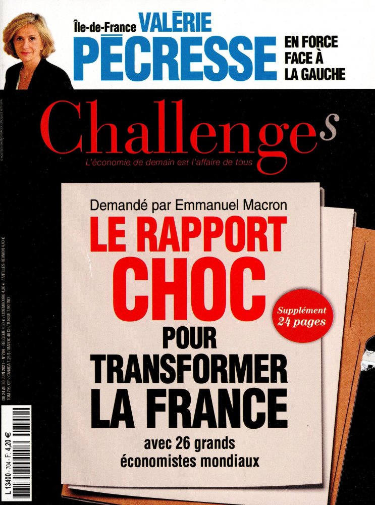 Challenges n° 703 – Abonnement Challenges | Abonnement magazine par ...