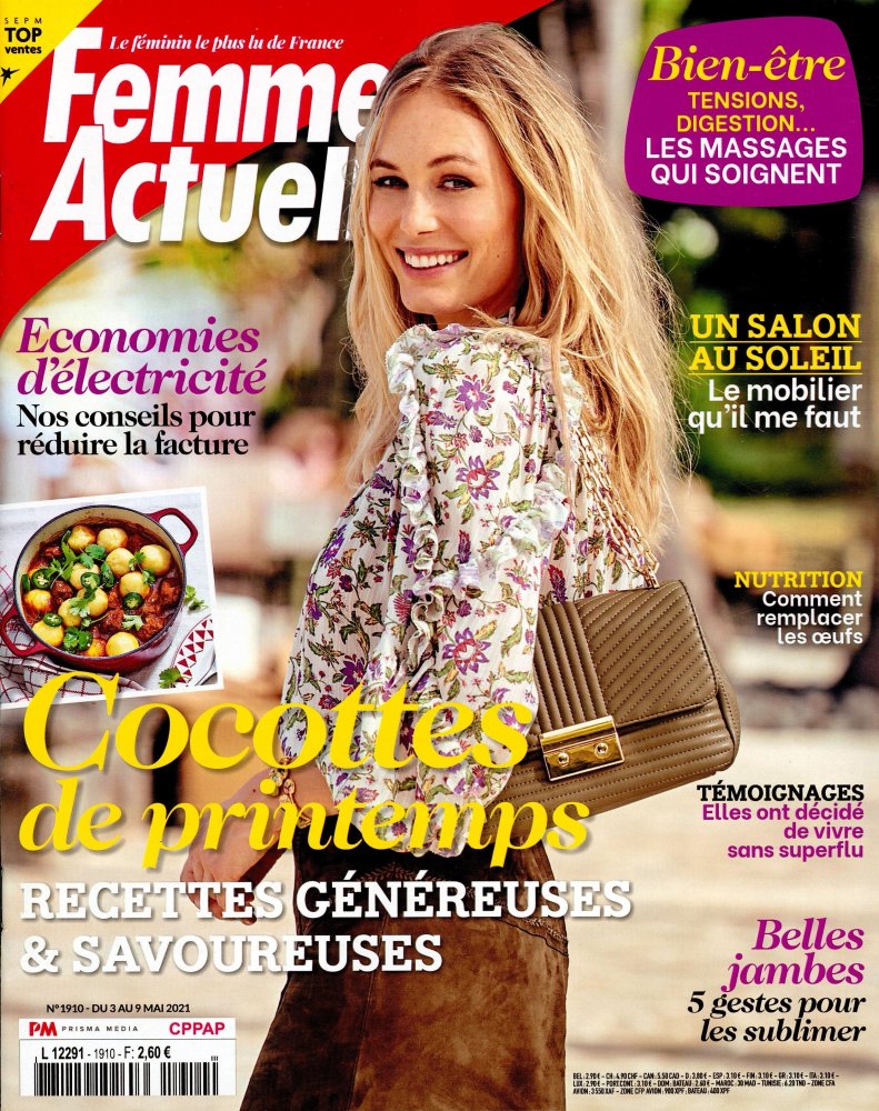 Femme actuelle n° 1910 – Abonnement Femme actuelle | Abonnement ...