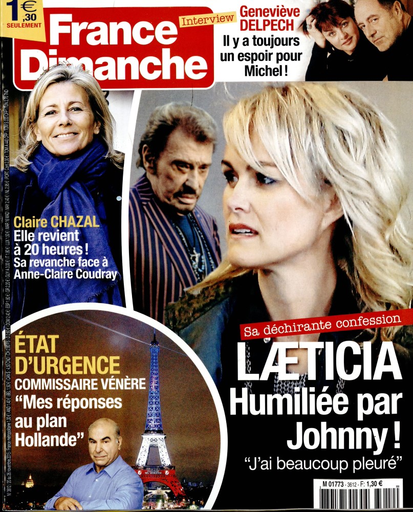France dimanche n° 3612 – Abonnement France dimanche | Abonnement ...