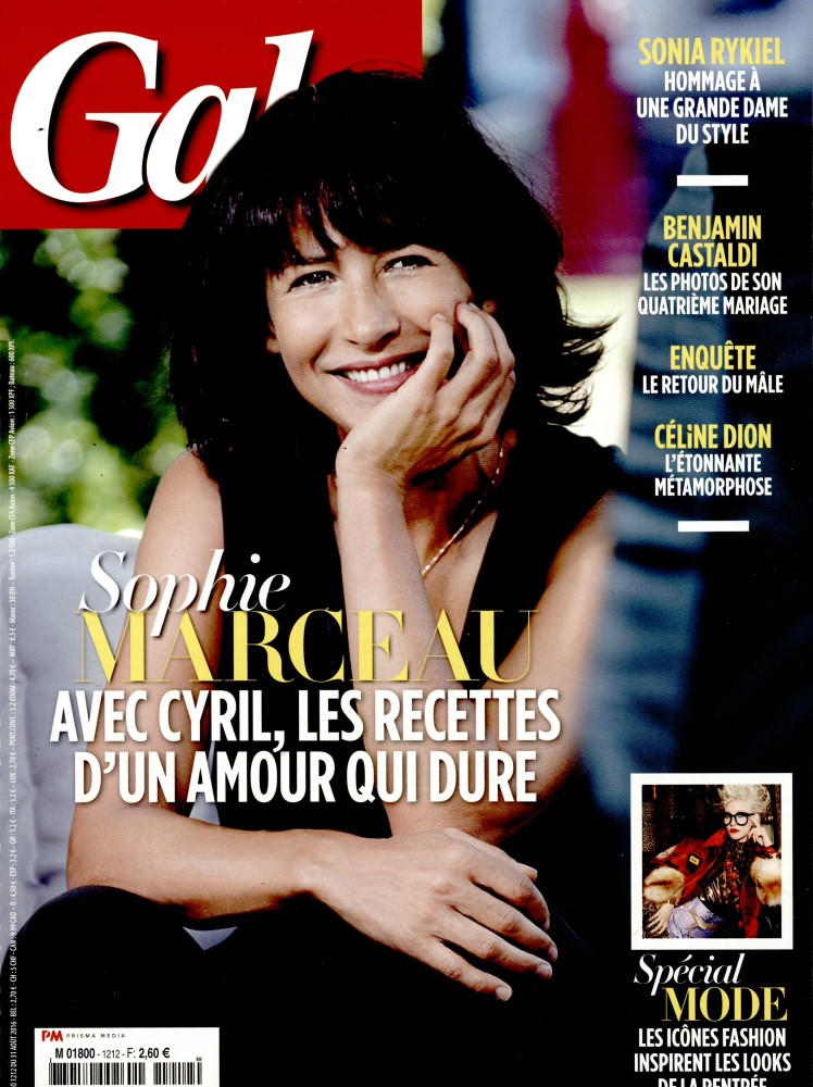 Gala n° 1212 – Abonnement Gala | Abonnement magazine par Toutabo.com