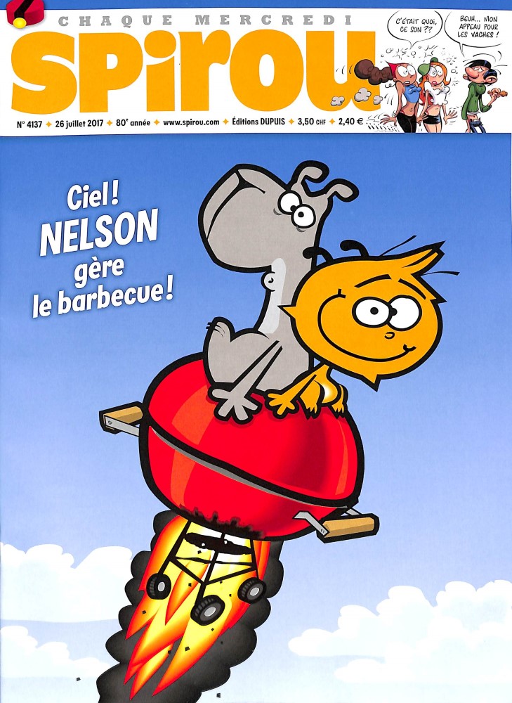Le journal Spirou n° 4137 – Abonnement Le journal Spirou | Abonnement ...