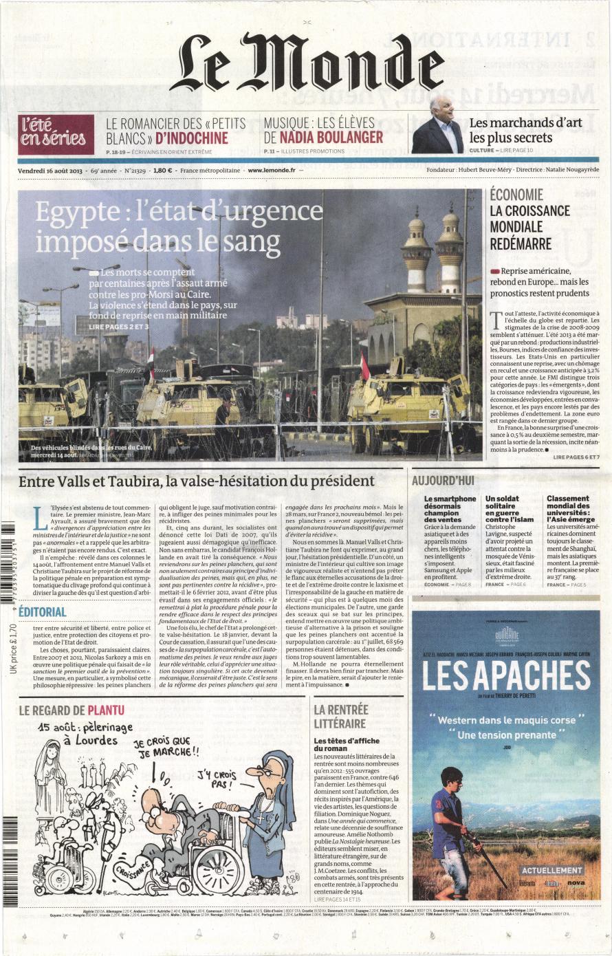 Le Monde n° 816 – Abonnement Le Monde | Abonnement magazine par Toutabo.com