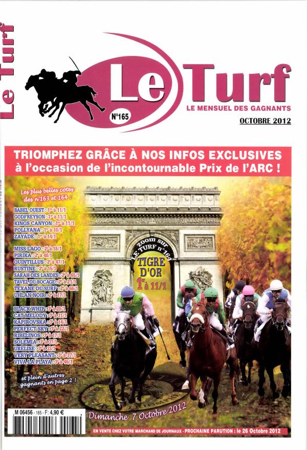 Le Turf n° 165 – Abonnement Le Turf | Abonnement magazine par Toutabo.com