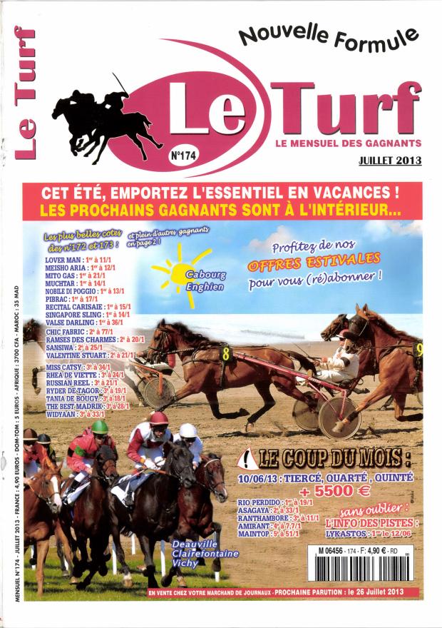 Le Turf n° 174 – Abonnement Le Turf | Abonnement magazine par Toutabo.com