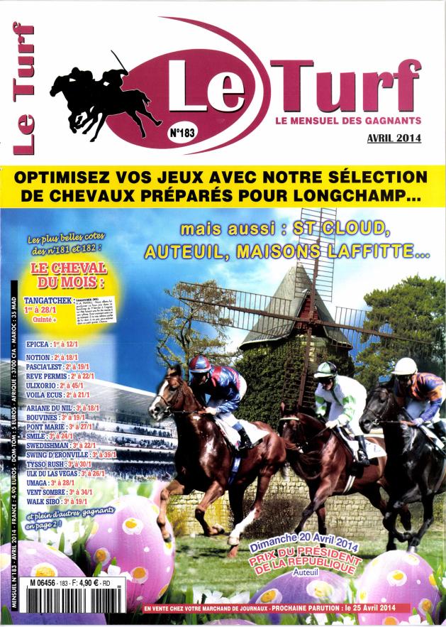 Le Turf n° 183 – Abonnement Le Turf | Abonnement magazine par Toutabo.com