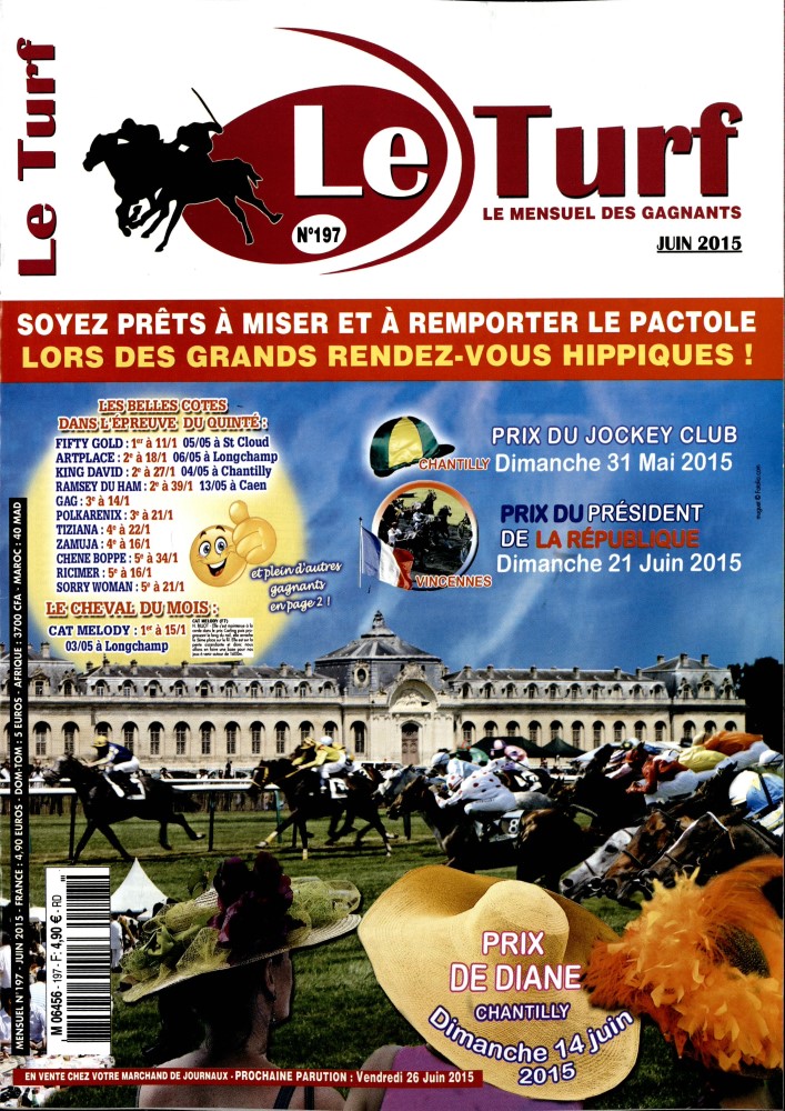 Le Turf n° 197 – Abonnement Le Turf | Abonnement magazine par Toutabo.com