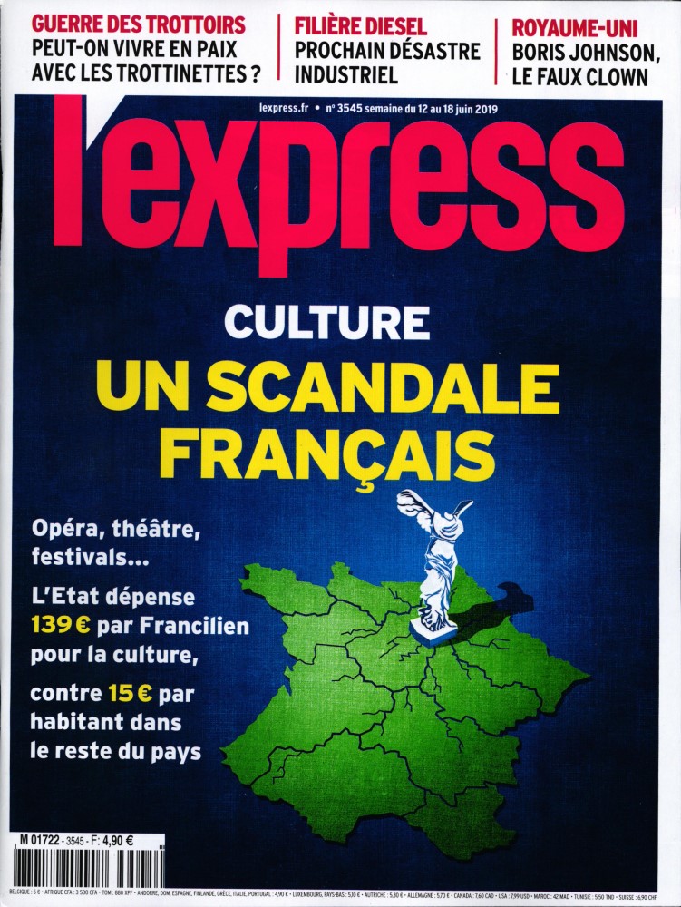 L'Express n° 3545 – Abonnement L'Express | Abonnement magazine par ...