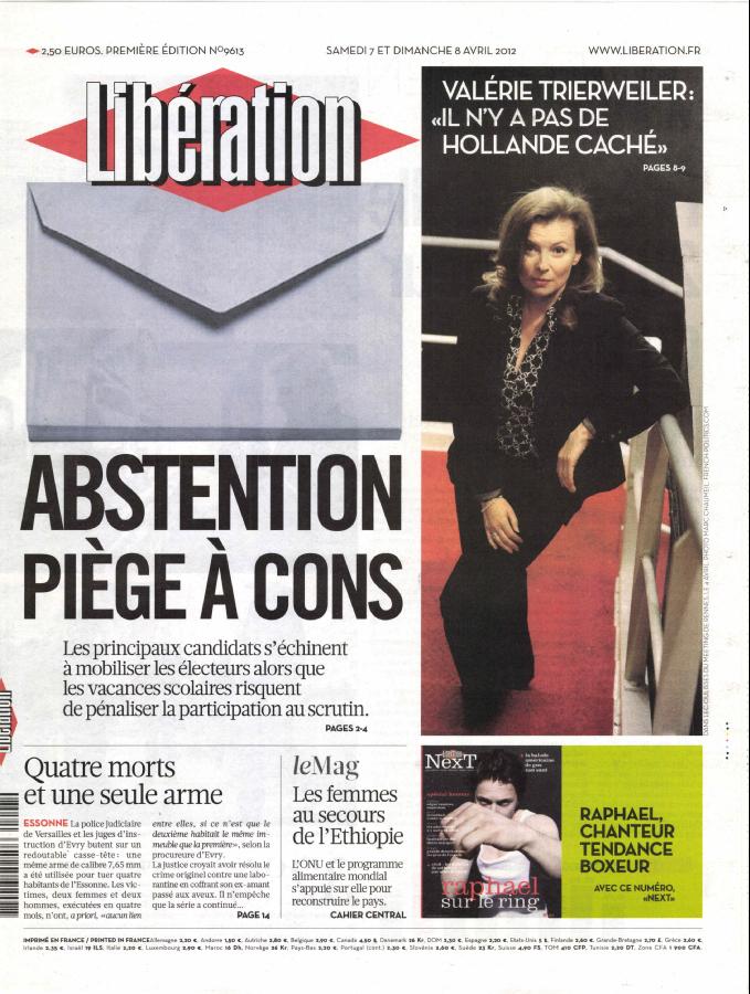 Libération n° 407 – Abonnement Libération | Abonnement magazine par ...