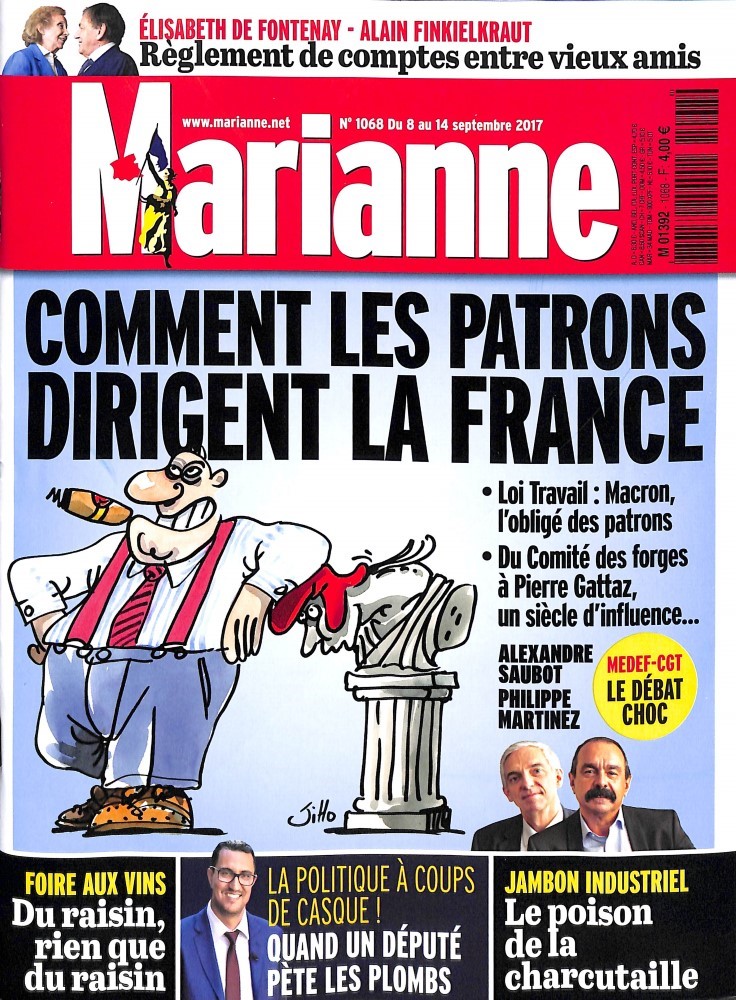 Marianne n° 1068 – Abonnement Marianne | Abonnement magazine par ...