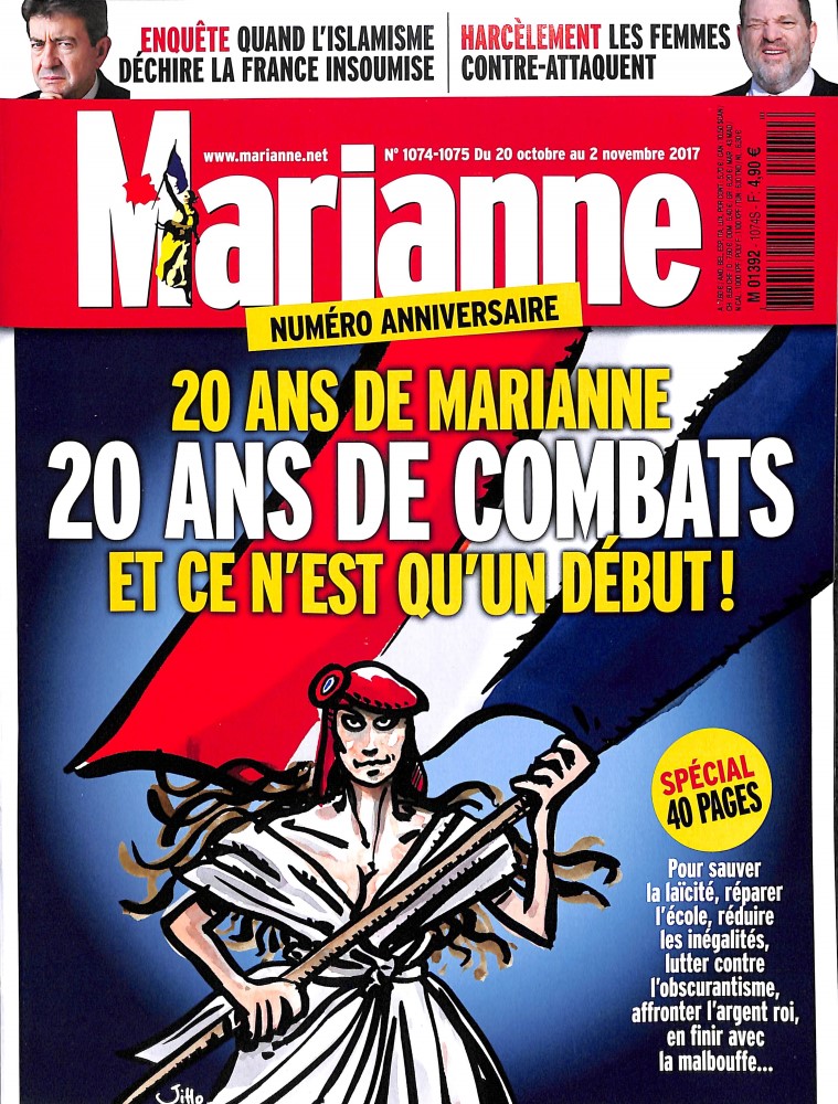 Marianne n° 1074 – Abonnement Marianne | Abonnement magazine par ...