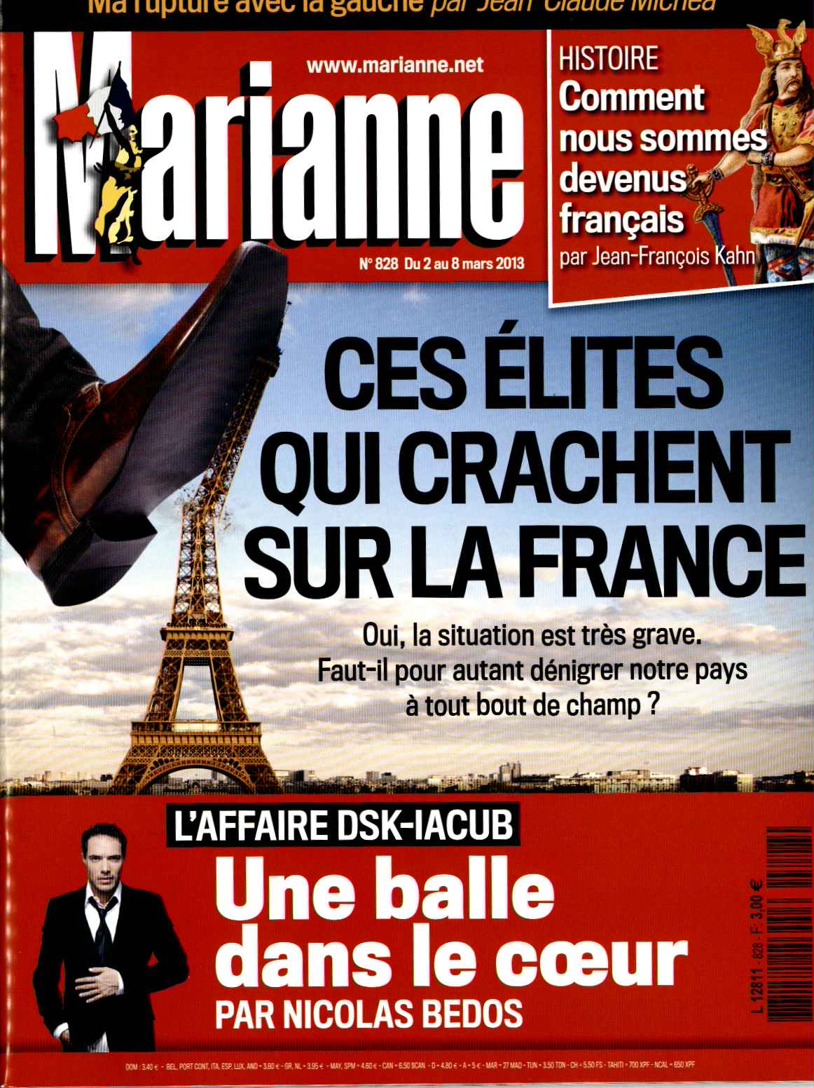 Marianne n° 828 – Abonnement Marianne | Abonnement magazine par Toutabo.com