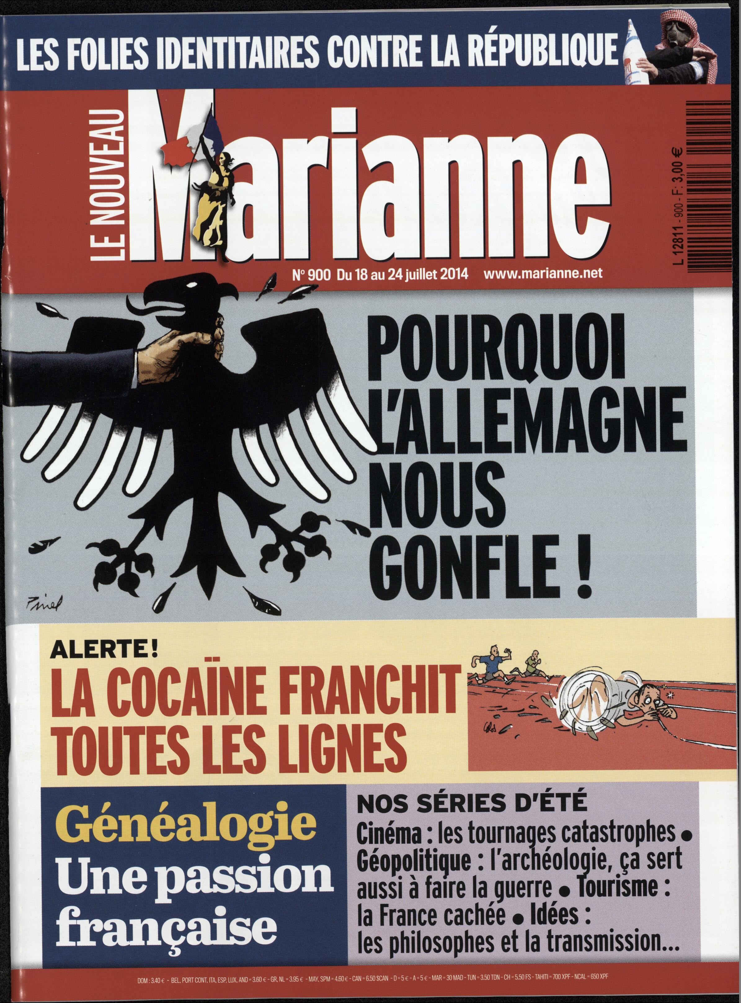 Marianne n° 900 – Abonnement Marianne | Abonnement magazine par Toutabo.com