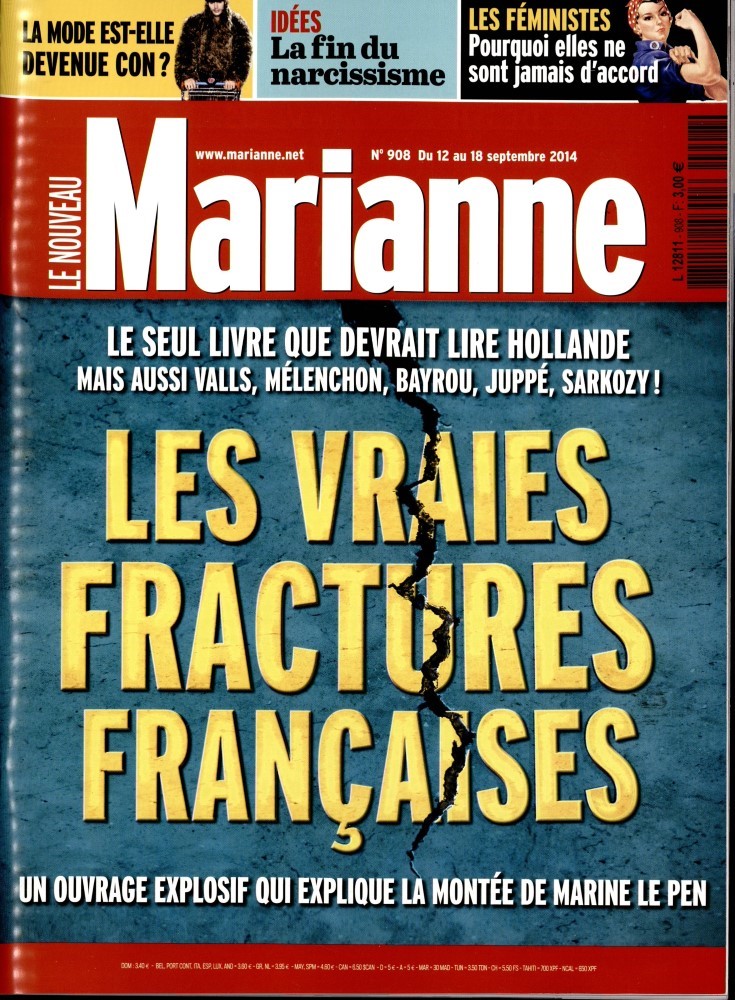 Marianne n° 908 – Abonnement Marianne | Abonnement magazine par Toutabo.com