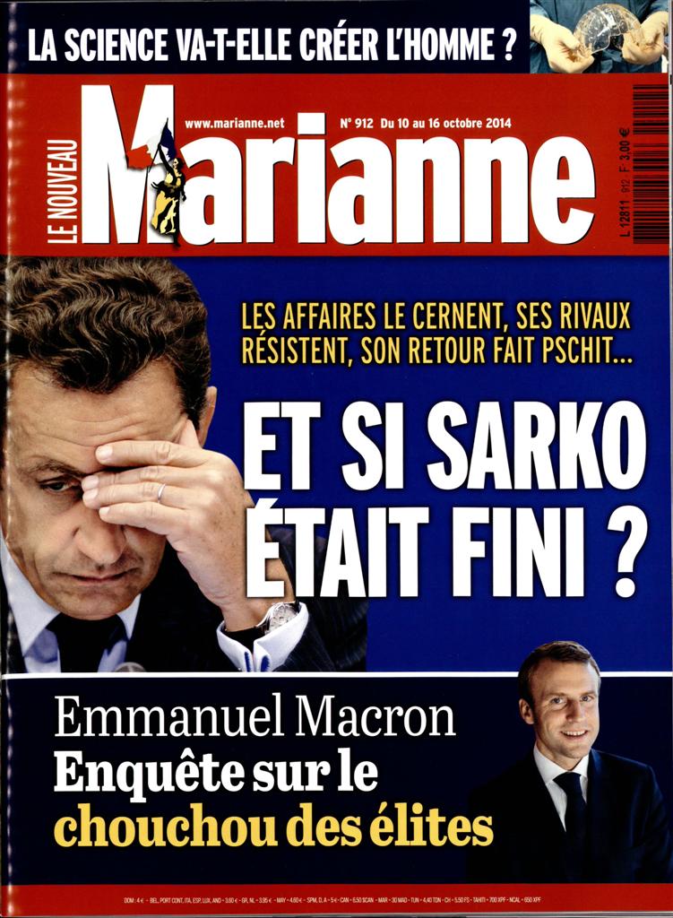 Marianne n° 912 – Abonnement Marianne | Abonnement magazine par Toutabo.com
