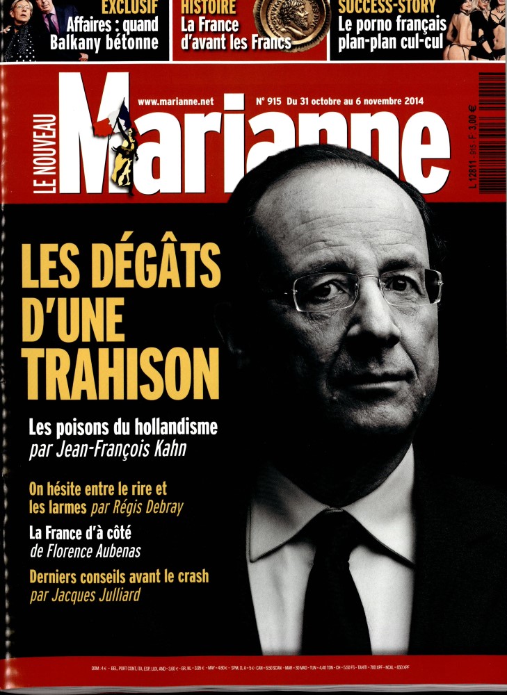 Marianne n° 915 – Abonnement Marianne | Abonnement magazine par Toutabo.com