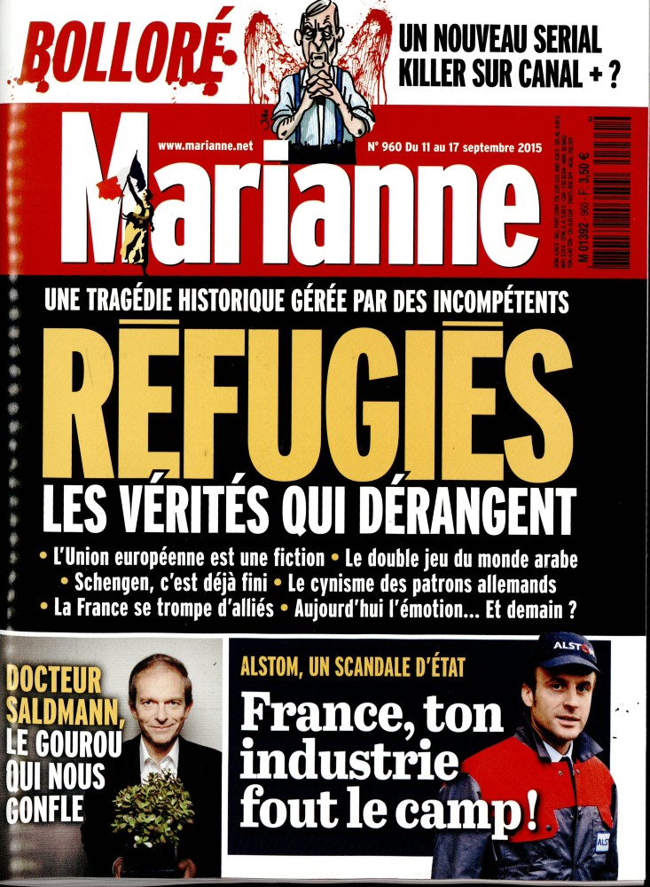 Marianne n° 960 – Abonnement Marianne | Abonnement magazine par Toutabo.com