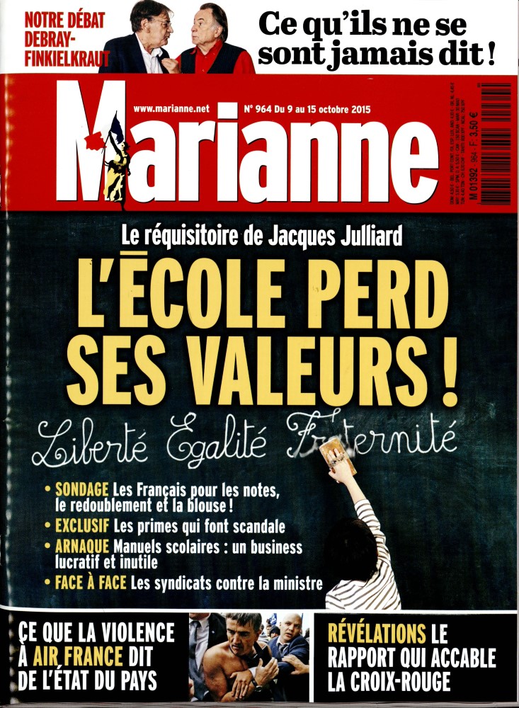 Marianne n° 964 – Abonnement Marianne | Abonnement magazine par Toutabo.com