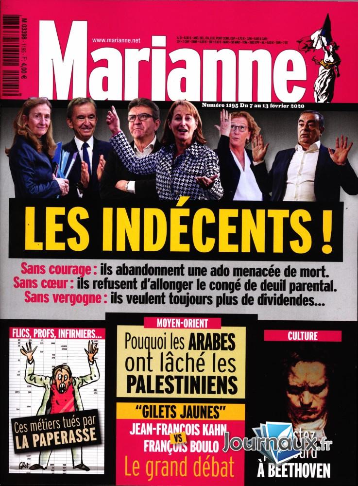 Marianne n° 1195 – Abonnement Marianne | Abonnement magazine par ...