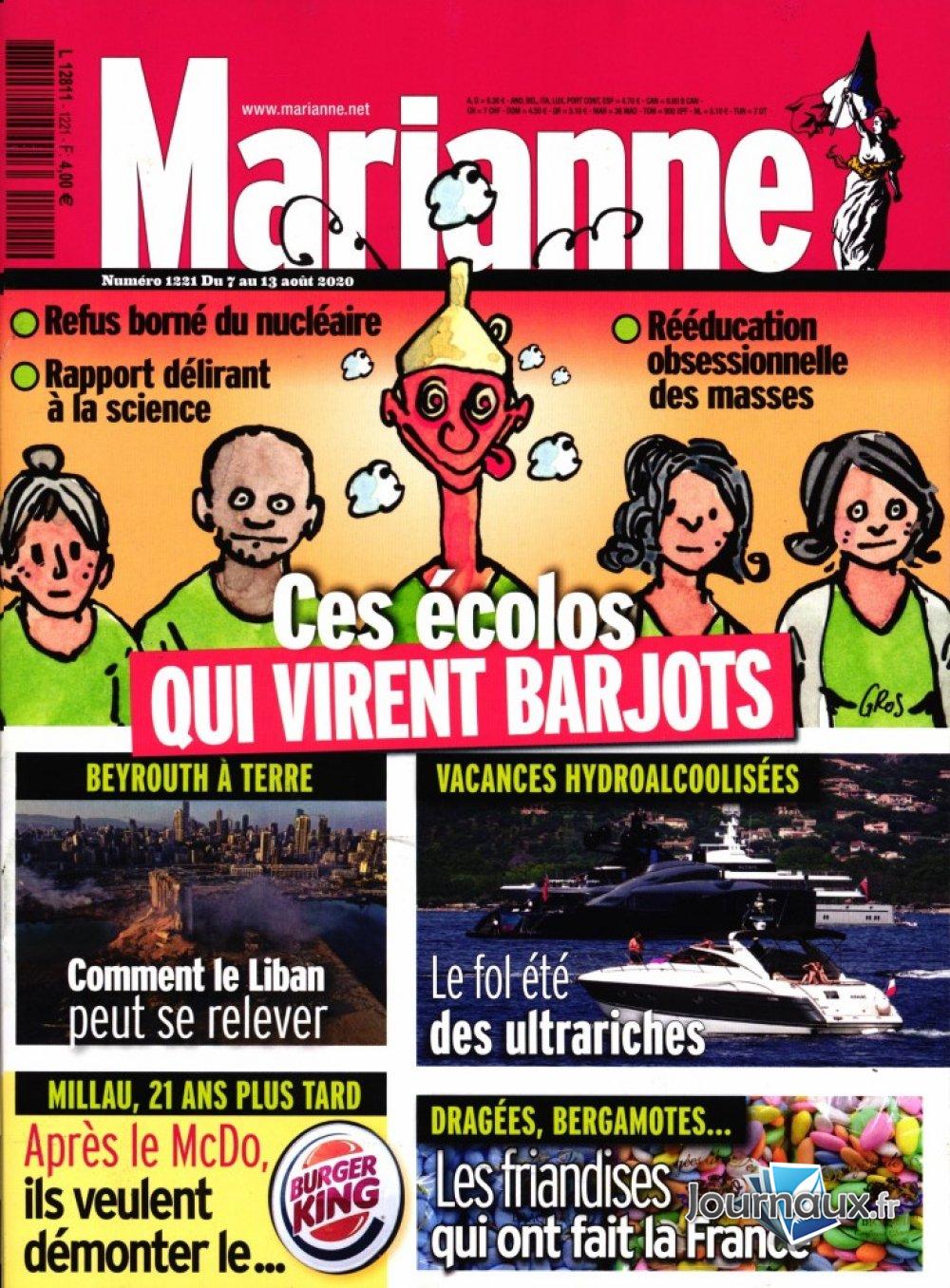 Marianne n° 1221 – Abonnement Marianne | Abonnement magazine par ...