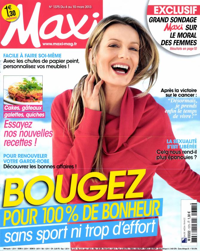 Maxi n° 1375 – Abonnement Maxi | Abonnement magazine par Toutabo.com