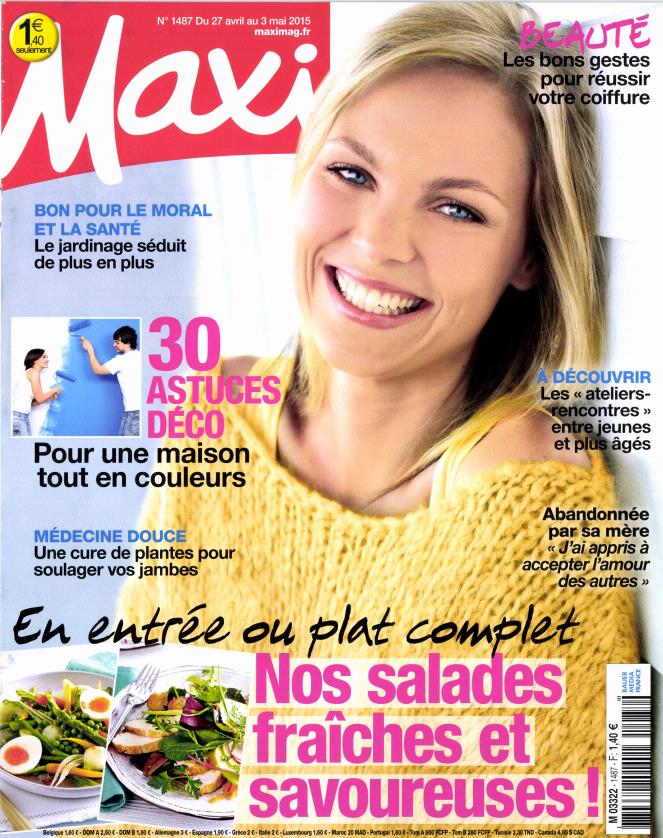 Maxi n° 1487 – Abonnement Maxi | Abonnement magazine par Toutabo.com