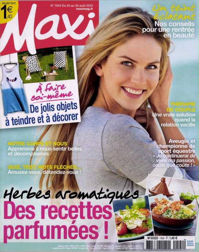 Maxi n° 1504 – Abonnement Maxi | Abonnement magazine par Toutabo.com