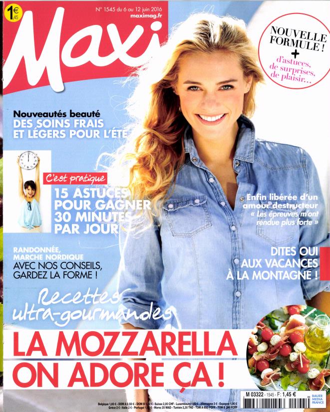 Maxi n° 1545 – Abonnement Maxi | Abonnement magazine par Toutabo.com