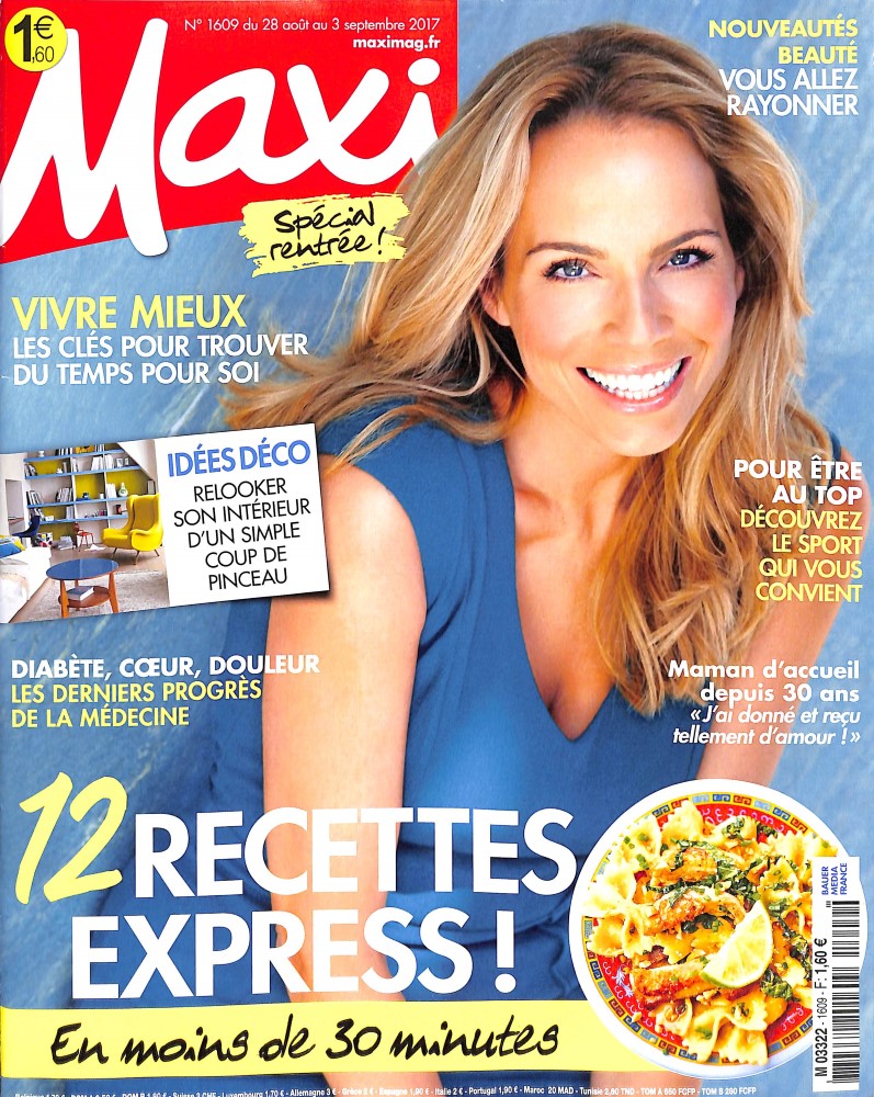 Maxi n° 1609 – Abonnement Maxi | Abonnement magazine par Toutabo.com