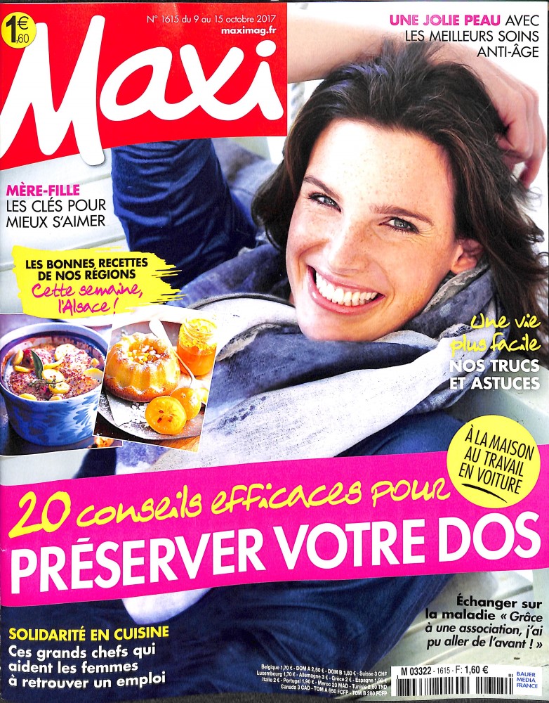Maxi n° 1615 – Abonnement Maxi | Abonnement magazine par Toutabo.com