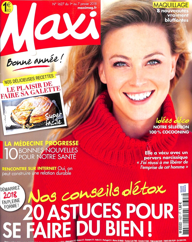 Maxi n° 1627 – Abonnement Maxi | Abonnement magazine par Toutabo.com