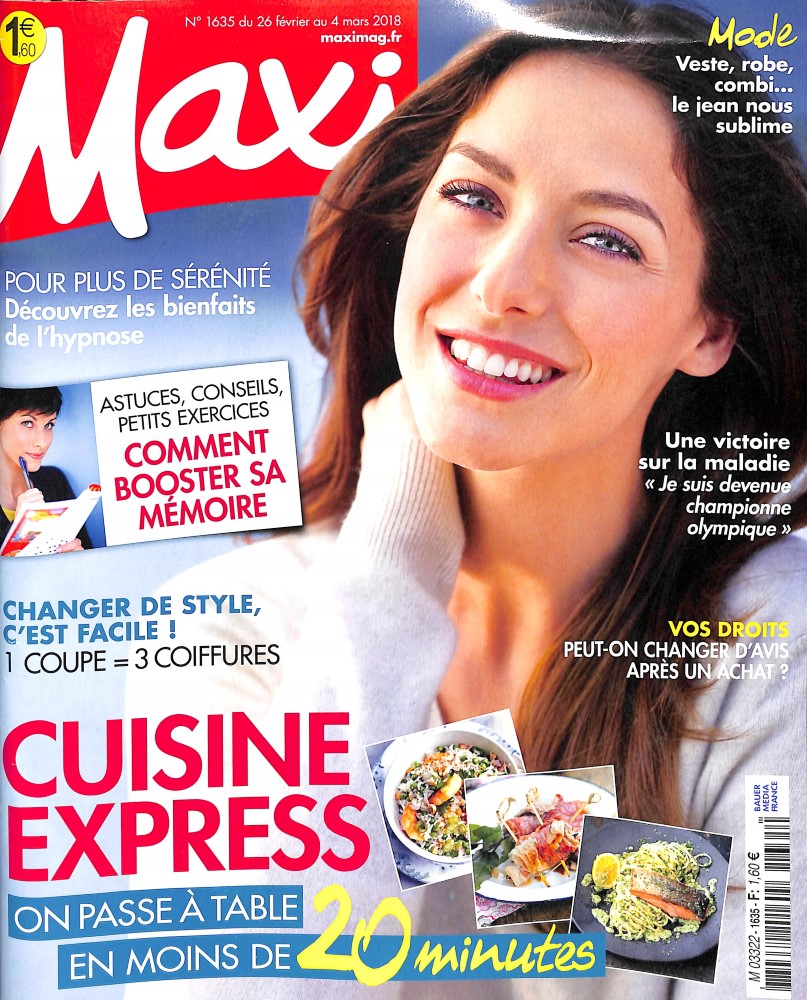 Maxi n° 1635 – Abonnement Maxi | Abonnement magazine par Toutabo.com