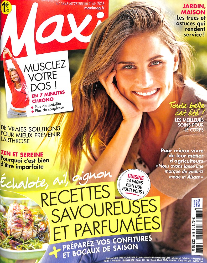 Maxi n° 1648 – Abonnement Maxi | Abonnement magazine par Toutabo.com